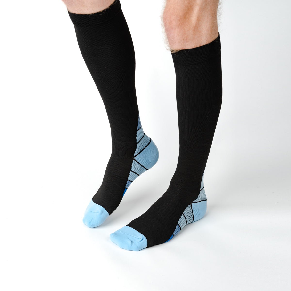 Compression Socks Australia | TheraSocks Knee High | Retro Blue – TheraWear