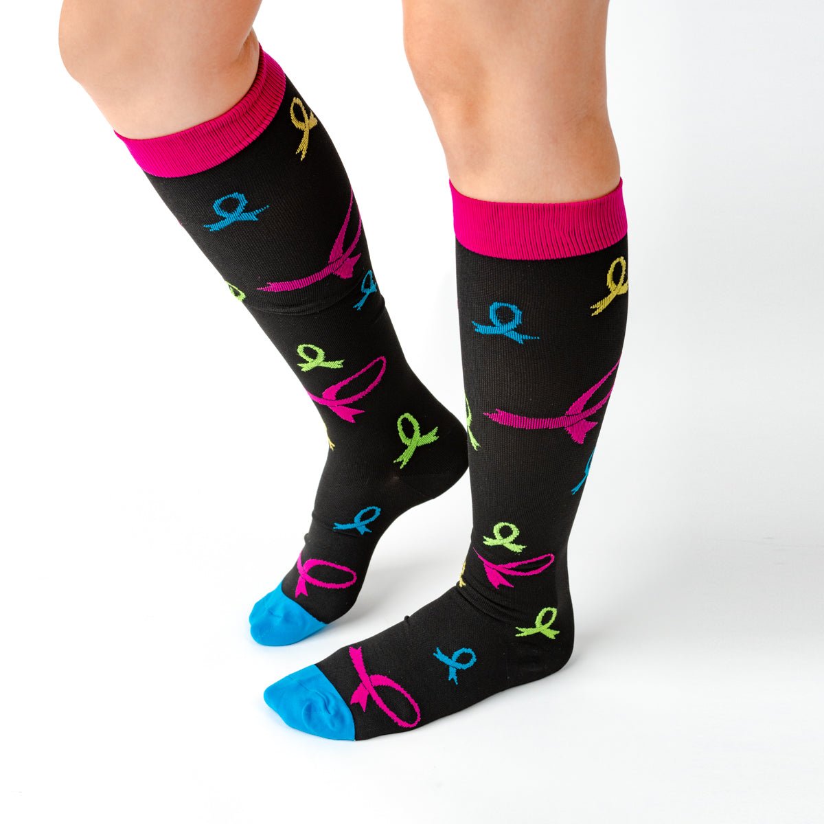 Compression Socks Australia | TheraSocks Knee High | Ribbons – TheraWear